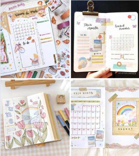 Endless Ideas Fresh Concepts for Your Bullet Journal | Planner Bujo ...