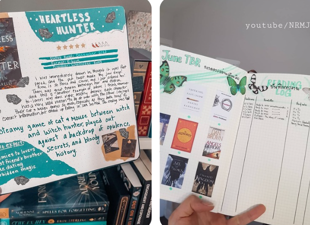 Reading Journey Bullet Journal Ideas for Book Lovers | Planner Bujo ...